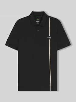 HUGO BOSS Regular Fit Sport T-Shirt mit Logo-Tape