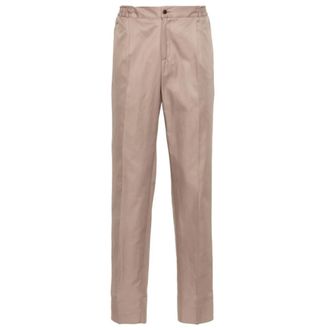 Kiton Hellbraune- schmal zulaufende Hose - - Trousers - Herren - Braun - L