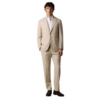 Brooks Brothers Woll-Reiseanzug - - Suits - Herren - Beige - L
