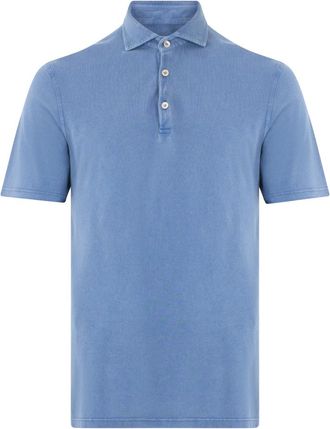 Fedeli Homme, Tops, Bleu, Taille: M Polo en coton