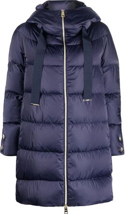 Herno Doudoune Herno en forme de A en satin