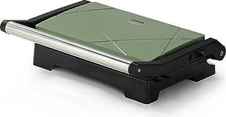 Tognana Iridea Mini-Grill-Toaster mit Thermostat, Salbeigrün