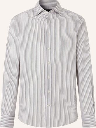 Hackett Freizeithemd Trio Stripe grau