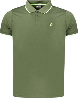 Lotto Homme, Tops, Vert, Taille: 3XL Polo &agrave; Manches Courtes