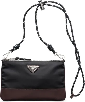 Prada étui de smartphone Speedrock Re-Nylon - Noir