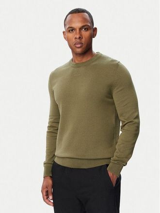 HUGO BOSS Pullover San Cassius-C2 50553588 Khakifarben Regular Fit