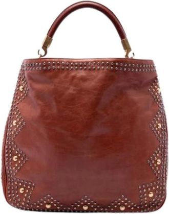 Saint Laurent Pre-owned Sac bandouli&egrave;re The Roady - Femme - Pre-owned - Brun - Taille: ONE Size