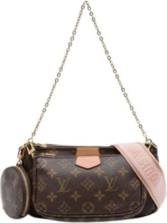 Louis Vuitton Pre-owned Multi-Pochette Accessoires - Femme - Pre-owned - Brun - Taille: ONE Size