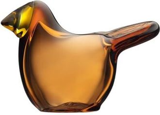 iittala 1057701 Birds by Toikka Fliegenschnäpper Kupfer-zitronengelb lxbxh: 12,3 x 10 x 9,1 cm