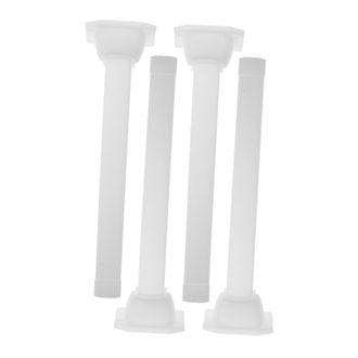 Holibanna 4 St&uuml;ck Klappbare Dicke Kunststoff tischbeine Faltbare M&ouml;belbeine Stabile Ersatzf&uuml;&szlig;e f&uuml;r Klapptisch Verformungsbest&auml;ndig Vielseitig f&uuml;r Schreibtisch B