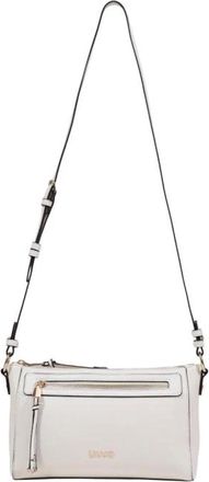 Liu Jo Femme, Sacs, Beige, Taille: ONE Size Sac Bandouli&egrave;re avec Fermeture &Eacute;clair et Multiples Poches