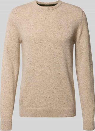 Barbour Regular Fit Strickpullover aus Woll-Mix mit Seiden-Anteil