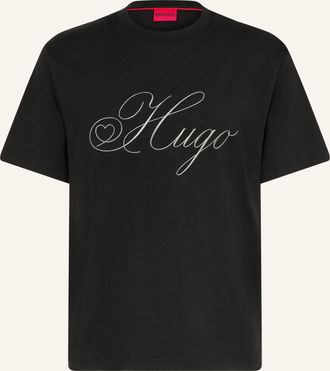 HUGO BOSS Hugo T-Shirt Dalent schwarz