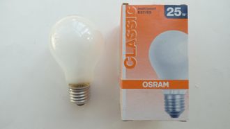 Osram Gl&uuml;hlampe Duo-Pack 25W Matt E27 2er Pack