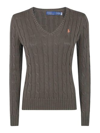 Polo Ralph Lauren Pull &Agrave; Col V - Vert