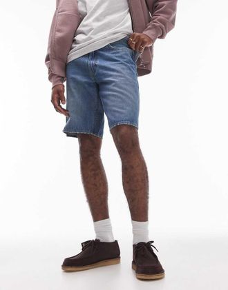 Levi's 478 - Short baggy en jean - D&eacute;lavage clair-Bleu marine