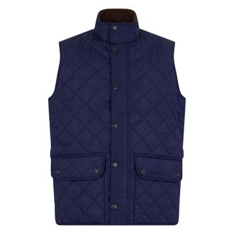 Barbour Homme, Vestes, Bleu, Taille: M New Lowerdale Quilted Gilet