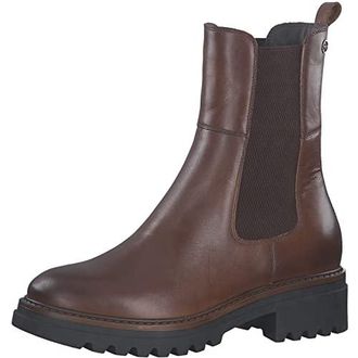 Tamaris Bottes Chelsea pour femme 1-1-25433-29, Muscat marron., 37 EU