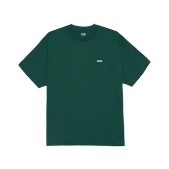 Obey T-Shirt - - Tops - Herren - Gr&uuml;n - L