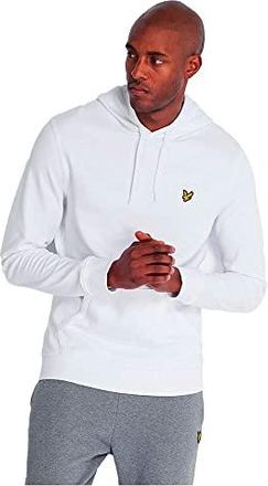 Lyle & Scott Hommes Pullover &Agrave; Capuche Pull Blanc M