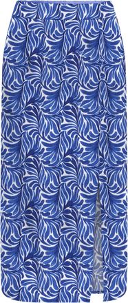 Only Onlnova Life Vis Lamar Slit Skirt AOP