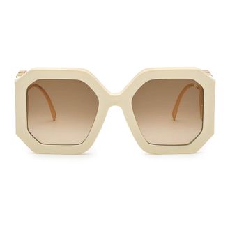 Philipp Plein Femme, Accessoires, Beige, Taille: ONE Size Diva Lunettes de soleil