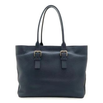 Louis Vuitton Pre-owned Navy Taurillon Leder Tote Bag - - Pre-owned - Damen - Blau - ONE SIZE
