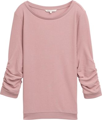 Tom Tailor Damen 1044659 Sweatshirt, 11014-Antique Rose, XS