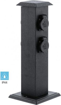 Eglo Eglo - S&Auml;ule f&uuml;r den au&szlig;enpark 4 mit dieser farbigen schwarzen h&Ouml;he 40 cm 93426