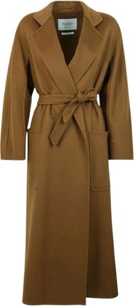 Max Mara Manteau Strenna - Femme - Manteaux - Brun - Taille: 34 FR