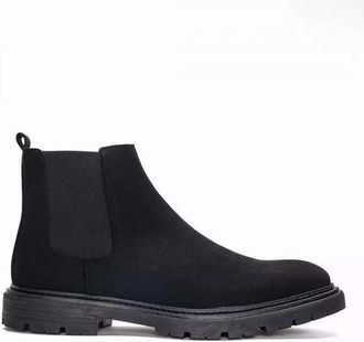 Nae Herren vegan Chelsea Boots Faber Schwarz