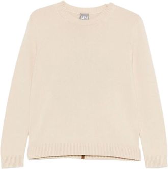Max Mara Gaia Pullover mit Rundhalsausschnitt - Nude