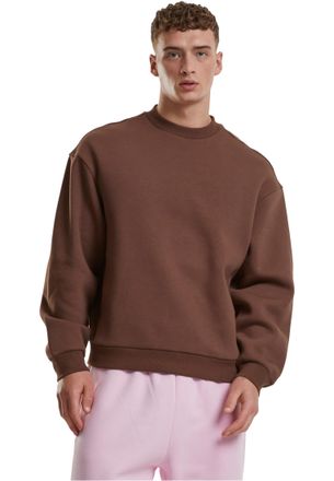 Urban Classics Fluffy Crewneck 5XL chocolatebrown