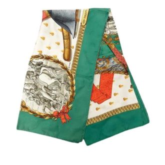 Herm&egrave;s &Eacute;charpe en soie Pre-owned - Femme - Pre-owned - Vert - Taille: ONE Size