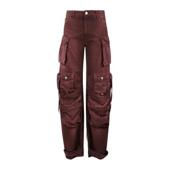 The Attico Lange Hose Fern Stilvolles Design - - Jeans - Damen - Braun - W26