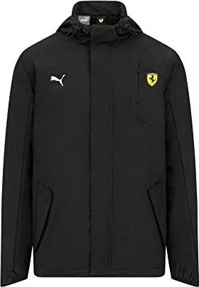 Puma 2023 Ferrari Fanwear Rain Jacket (Black)