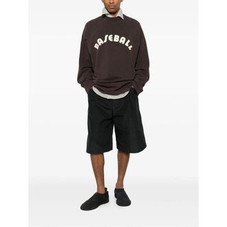 Fear of God Logo Print T-Shirt - Brown
