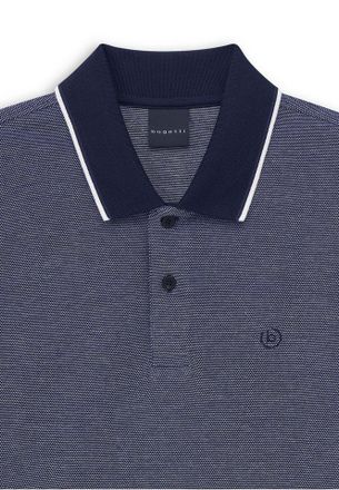 Bugatti Poloshirt Modern Fit mit dezenter Stickerei