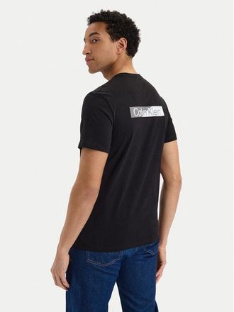 Calvin Klein T-Shirt SS 30s EU LV04LG810G Schwarz Slim Fit