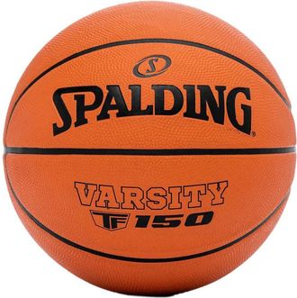 Spalding Varsity TF-150 - Klassische Farbe - Basketballball - Größe 7 - Basketball - Zertifizierter Ball - Material: Gummi - Outdoor - rutschfest - Hervorragen