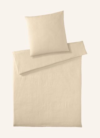 Elegante Elegante Bettw&auml;sche Smooth beige