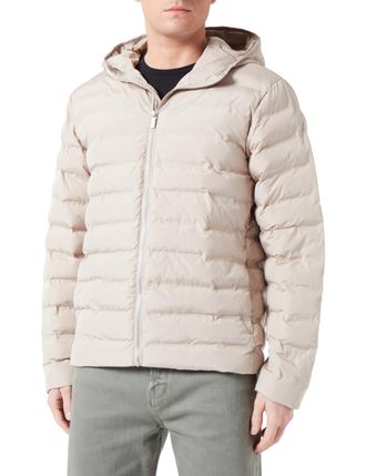 Selected SELETED HOMME Herren SLHBARRY Quilted HOODJACKET NOOS Steppjacke, Pure Cashmere, XL