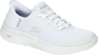Skechers Schn&uuml;rschuh Skechers Go Walk Arch Fit Schuhe wei&szlig; SLIP-INS 125319