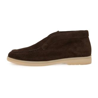 Cesare Gaspari Noir Step High Mocassins - Femme - Chaussures - Brun - Taille: 42 EU