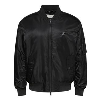 Calvin Klein Jeans Bomber en nylon - Homme - Vestes - Noir - Taille: L