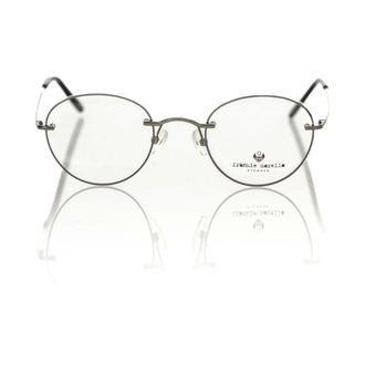 Frankie Morello Femme, Accessoires, Gris, Taille: ONE Size Lunettes de Vue Rondes en M&eacute;tal