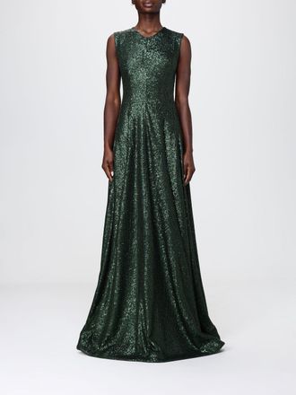 Norma Kamali Robe NORMA KAMALI Femme couleur &eacute;meraude