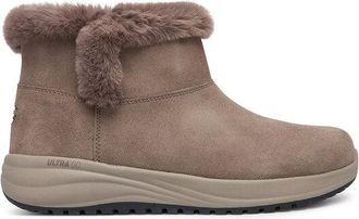 Skechers Schneeschuhe Waterproof Relaxed Fit: On-The-GO Stellar - Cozy Step 144745/DKTP Dunkelbraun