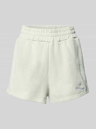 Pegador High Waist Sweatshorts mit Logo-Stitching Modell WILUNA