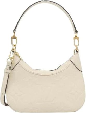 Louis Vuitton Sac bandouli&egrave;re Pre-owned Monogram Empreinte Bagatelle - Femme - Pre-owned - Beige - Taille: ONE Size